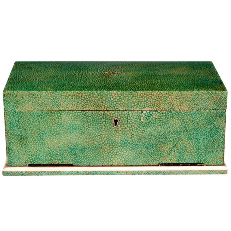 Shagreen Box at 1stDibs
