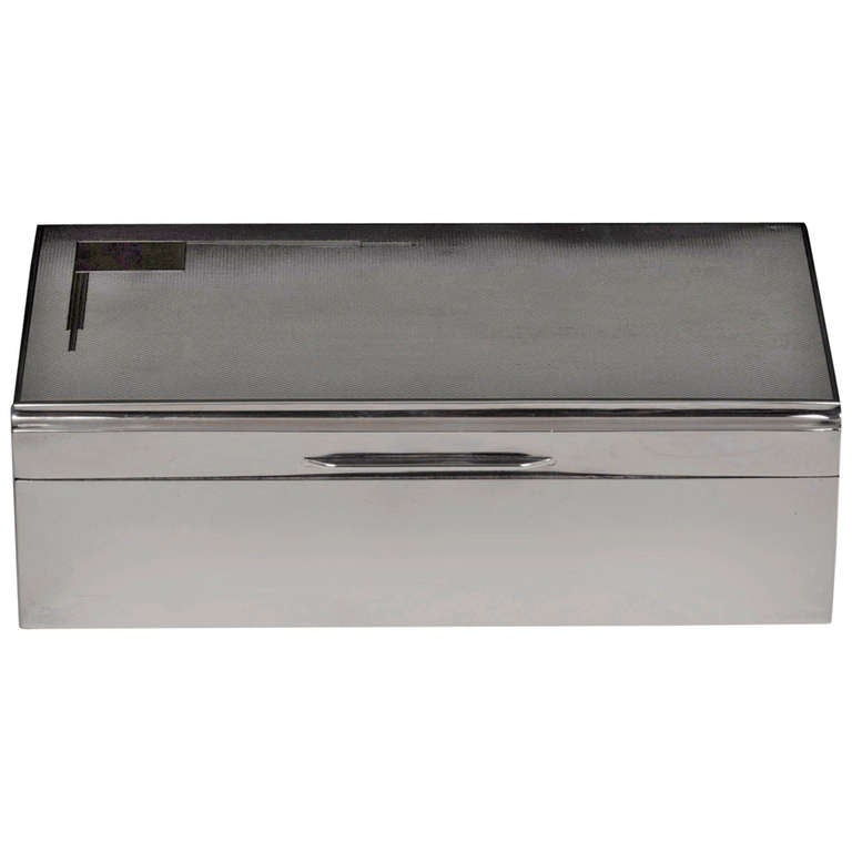 Art Deco Cigarette Box at 1stDibs