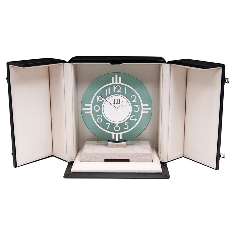 20th Century Alfred Dunhill Mantel Clock For Sale at 1stDibs