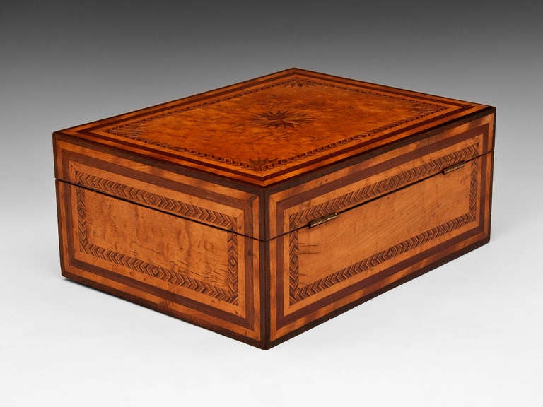 Birdseye Maple Box at 1stDibs