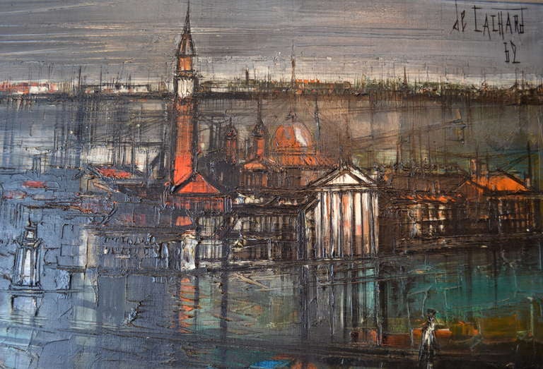 De Cachard Painting Owned By Frank Sinatra at 1stDibs