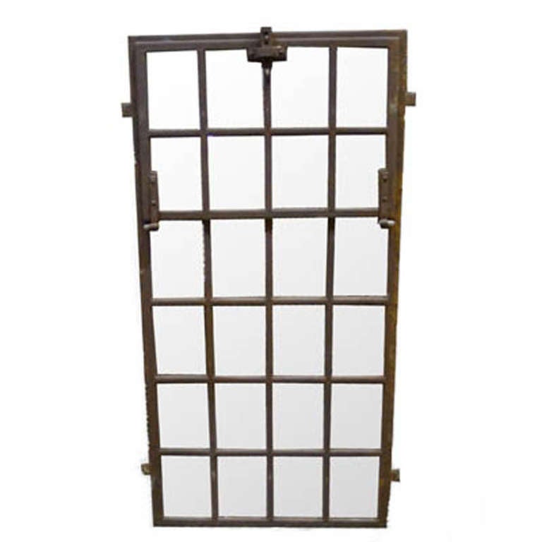 19th Century Cast Iron Window Frame as Mirror at 1stDibs | cast iron ...