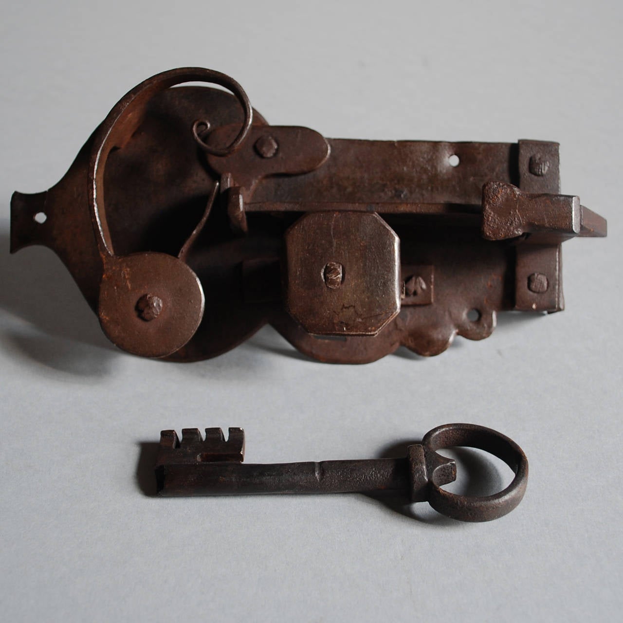 Lot of 17th and 18th Century Wrought Iron Locks at 1stDibs