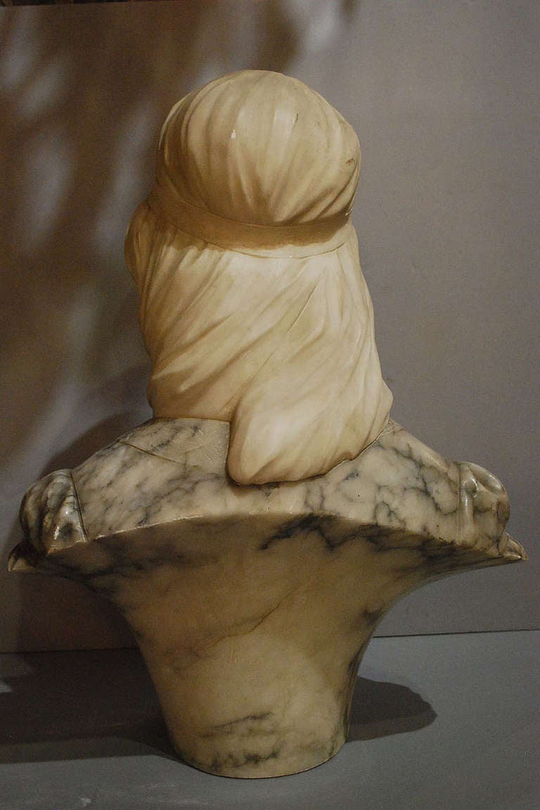 19th Century Bust of a Maiden by G. Pugi at 1stDibs | pugi pillar ...