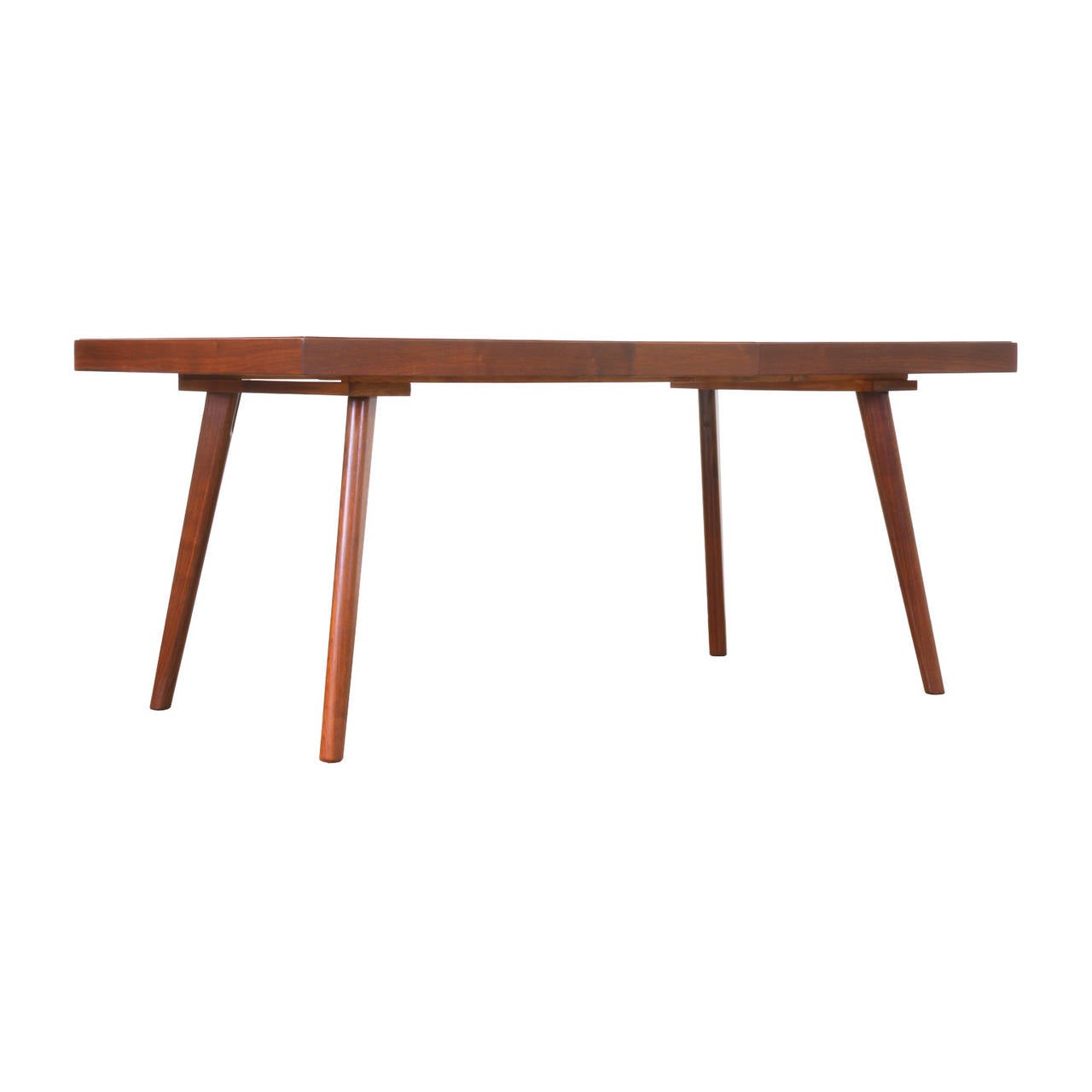 Stanley Young Walnut Dining Table for Glenn of California For Sale at ...