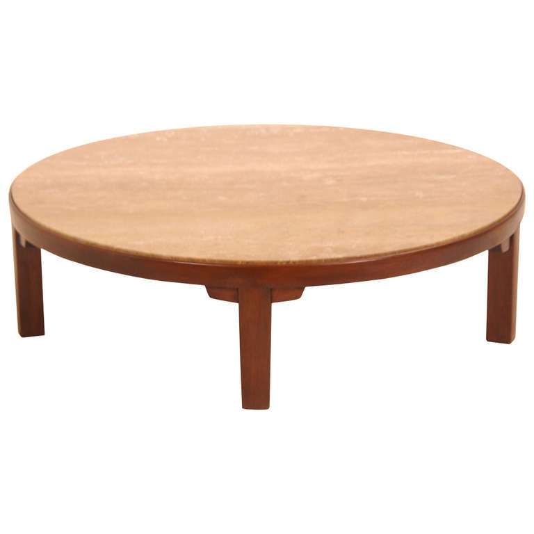 Dunbar Marble Coffee Table by Edward J. Wormley at 1stDibs
