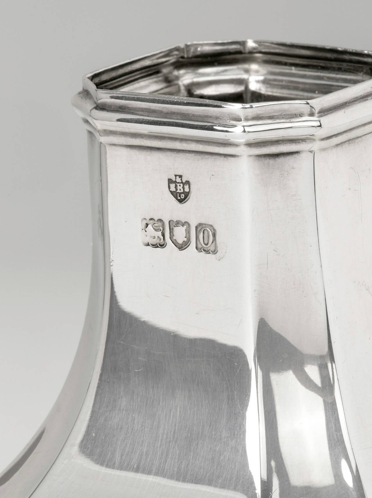 English Sterling Silver Muffineer / Shaker at 1stDibs