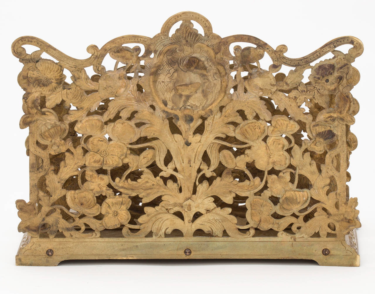 French Antique Brass Letter Holder, circa 1900s at 1stDibs | antique ...