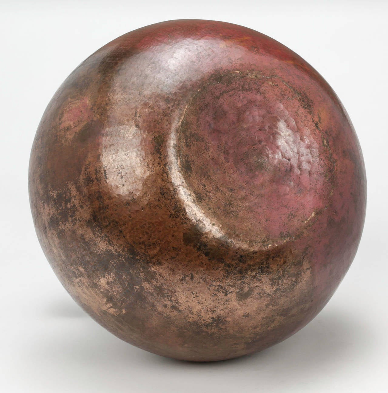 Hand Beaten Copper Pot at 1stDibs