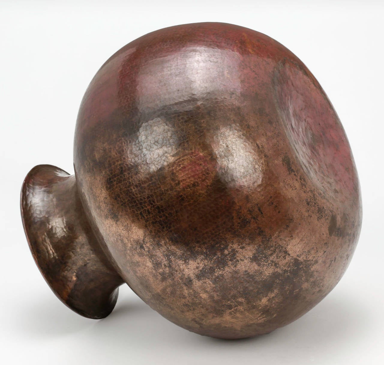 Hand Beaten Copper Pot at 1stDibs