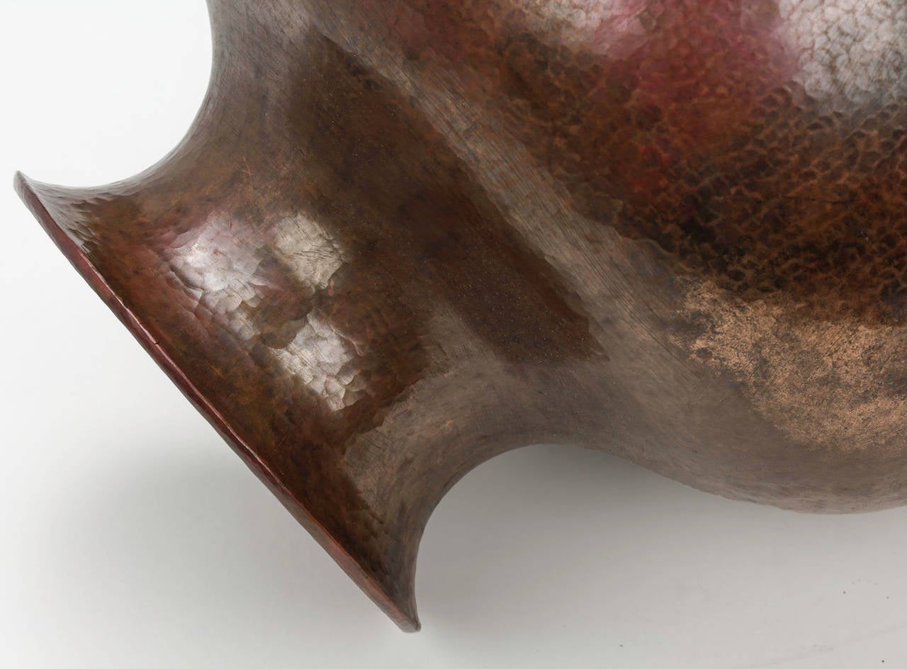 Hand Beaten Copper Pot at 1stDibs