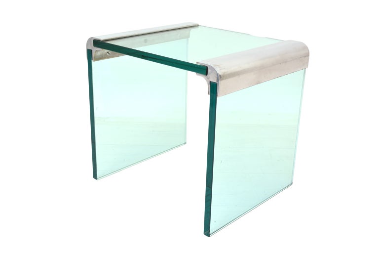 Pace Waterfall Side Table at 1stDibs