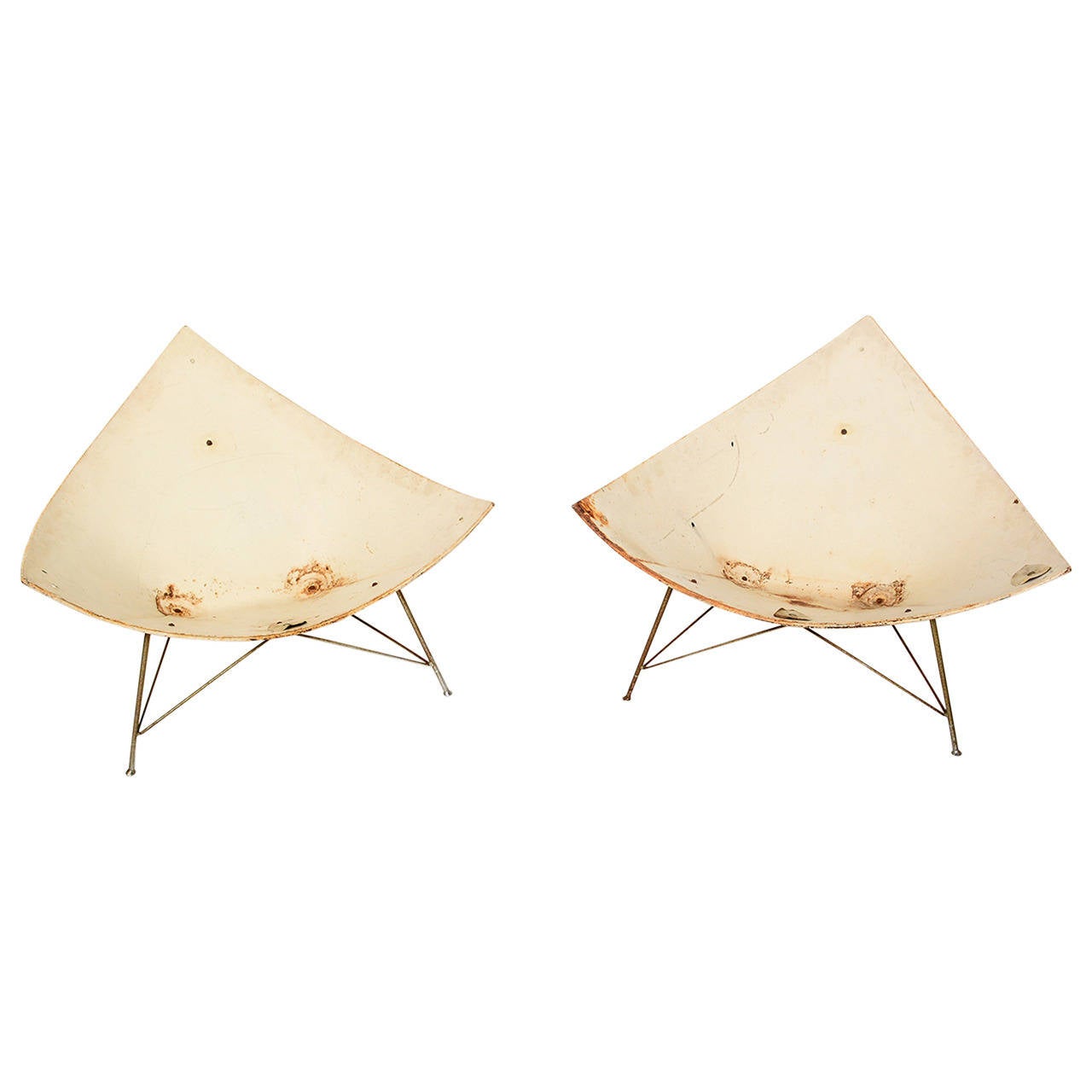 Original George Nelson Coconut Chairs at 1stDibs