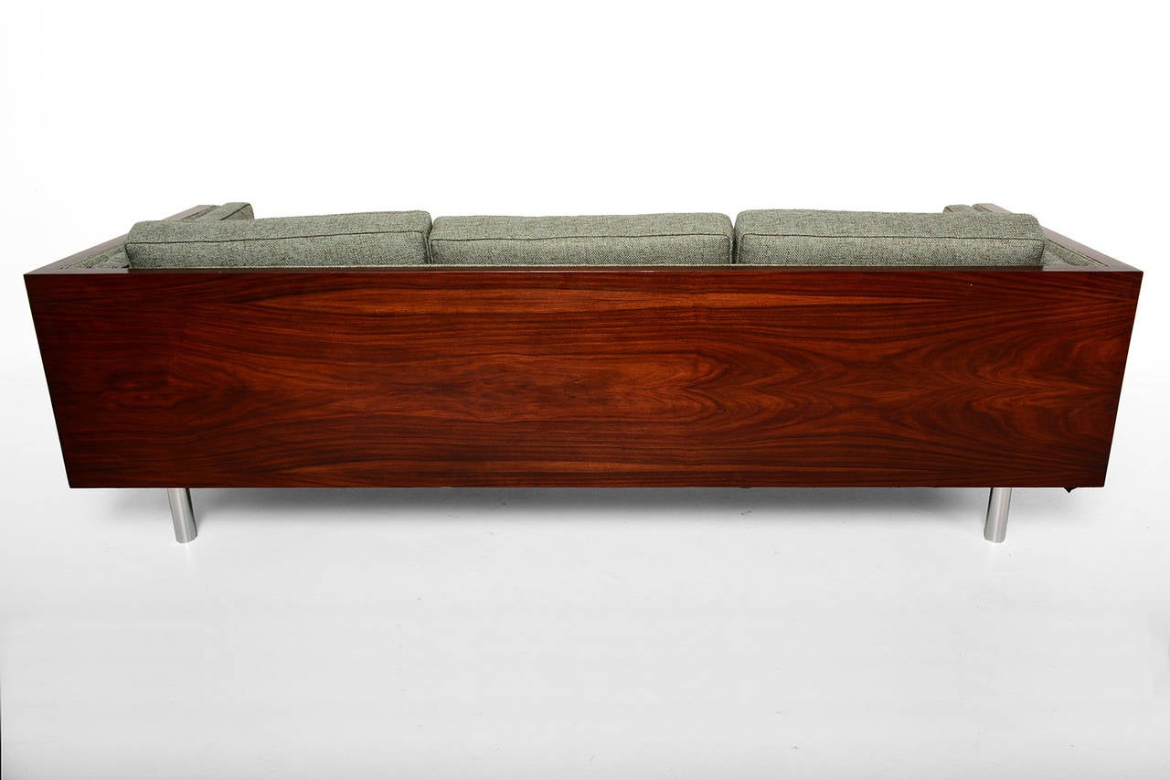 Milo Baughman Rosewood Sofa at 1stDibs