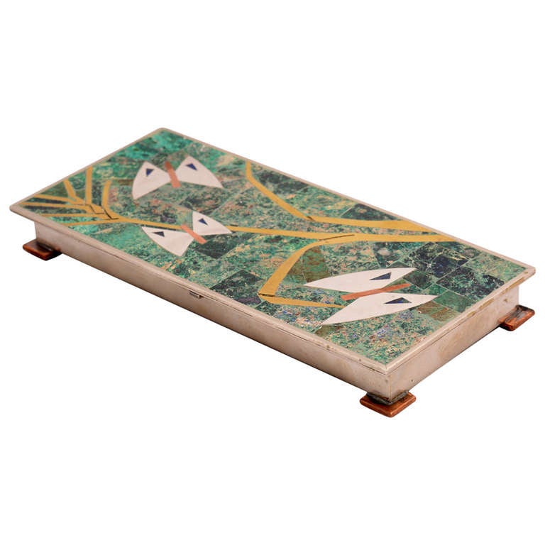 Los Castillo Butterfly Box at 1stDibs