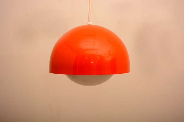 Verner Panton Ceiling Lamp at 1stDibs
