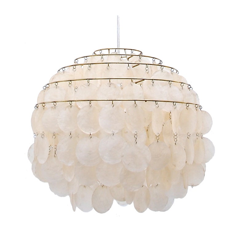 Verner Panton "Fun" Chandelier at 1stDibs | verner panton chandelier