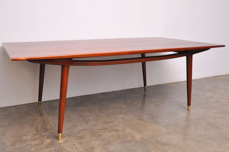 Unusual " Smile" Dining Table By Eugenio Escudero Mexico c.1950's at ...
