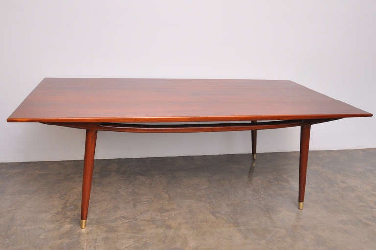 Unusual " Smile" Dining Table By Eugenio Escudero Mexico c.1950's at ...