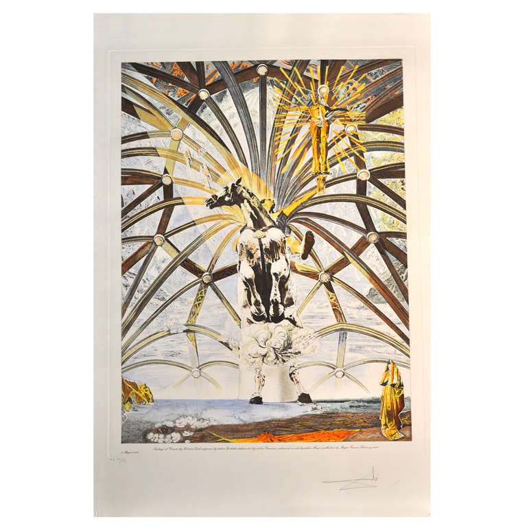 Original Salvador Dali Lithograph (Signed) at 1stDibs