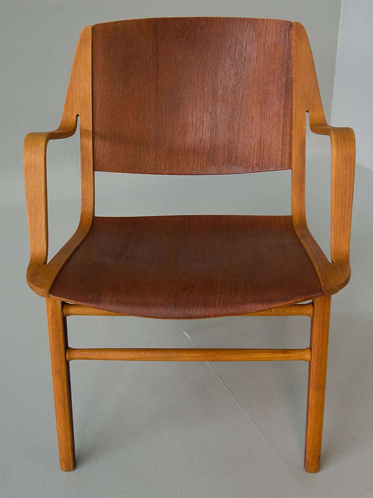 Peter Hvidt Orla Molgaard Nielsen Danish Modern AX Chair at 1stDibs