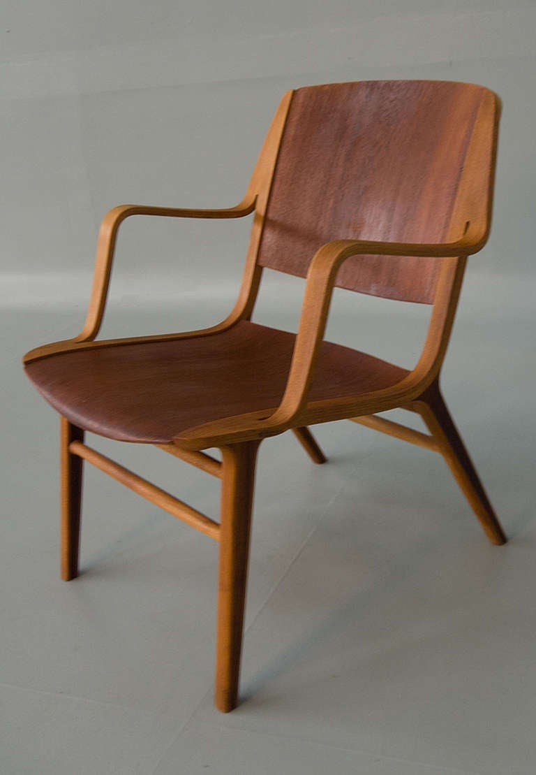 Peter Hvidt Orla Molgaard Nielsen Danish Modern AX Chair at 1stDibs