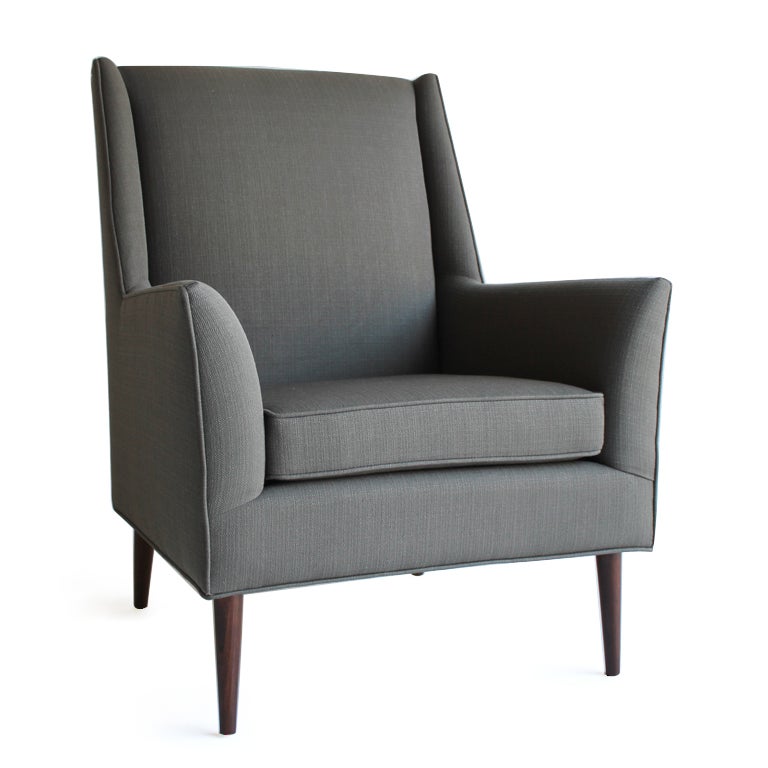 Paul McCobb Style Arm Lounge Chair at 1stDibs
