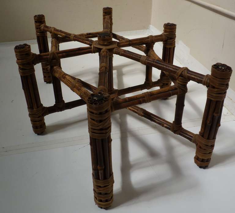 Bamboo Cocktail Table Base by McGuire at 1stDibs