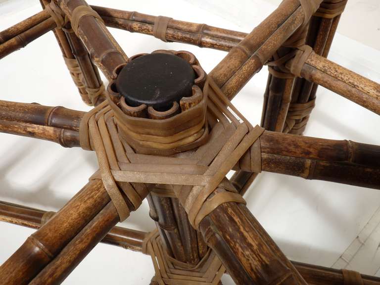 Bamboo Cocktail Table Base by McGuire at 1stDibs