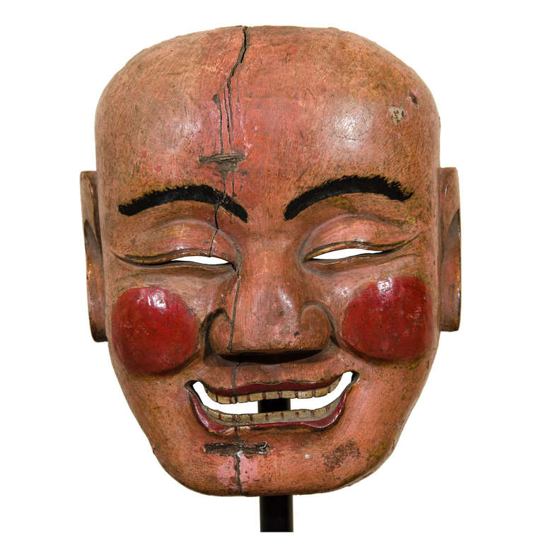 Antique Chinese Opera Mask For Sale at 1stDibs | chinese masks, chinese ...