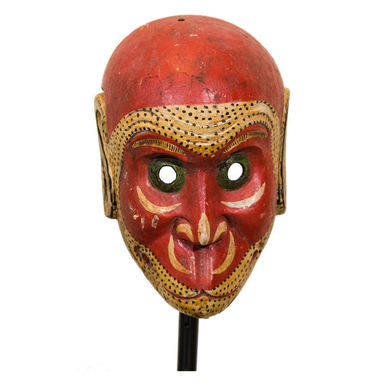 Antique Chinese Opera Mask at 1stDibs