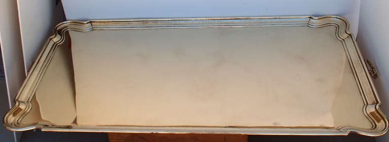 Large Brass Tray for Table top or Ottoman at 1stDibs
