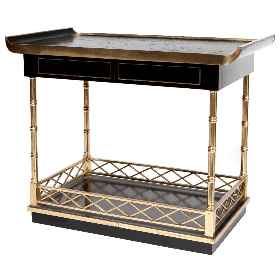 2 Drawer Drinks Trolley in the Chinese Taste at 1stDibs