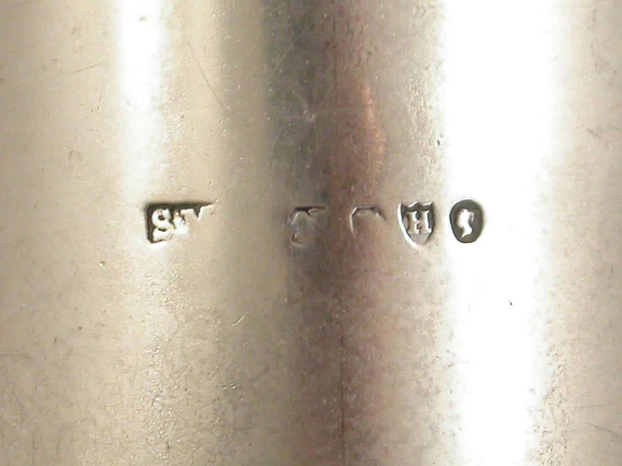 Victorian Antique Silver Novelty Watering Can Inkwell and Penner at 1stDibs