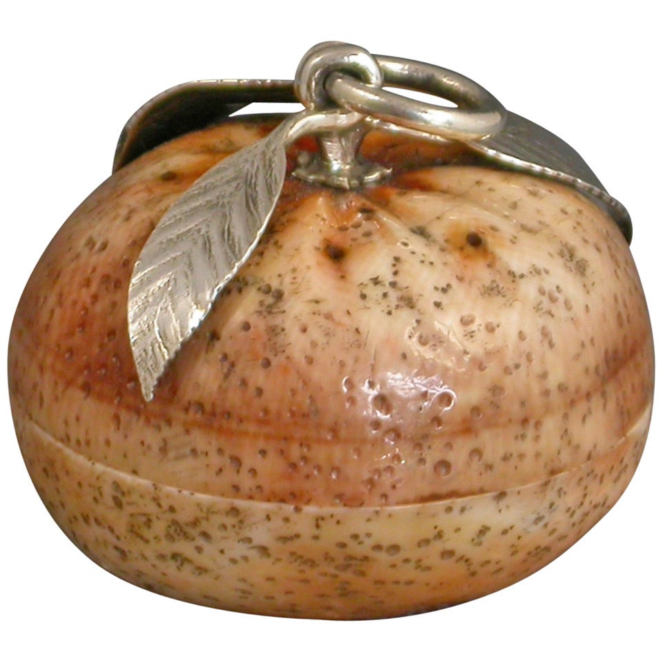 Antique Silver Pomander - 8 For Sale on 1stDibs