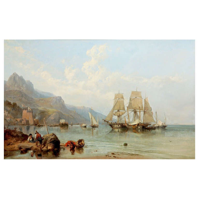 Painting by Clarkson Stanfield R.A at 1stDibs | clarkson stanfield ...
