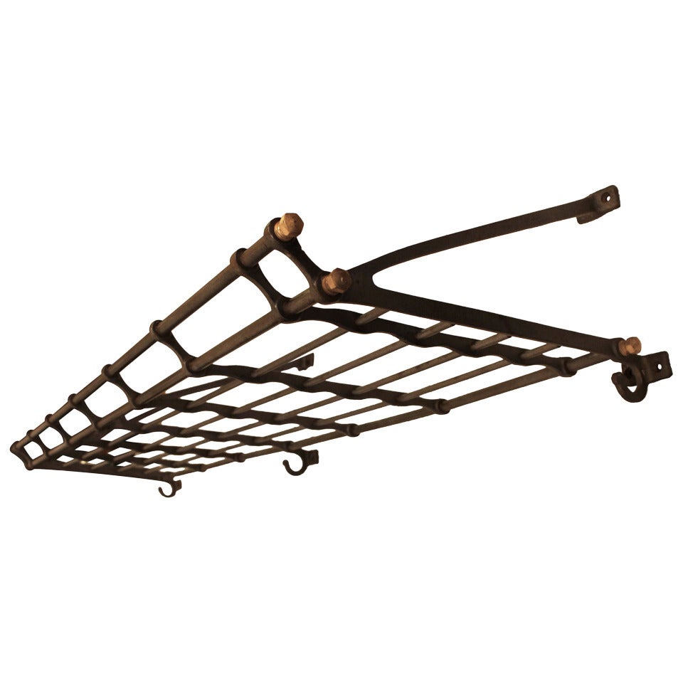 Iron Train Antique Shelf at 1stDibs