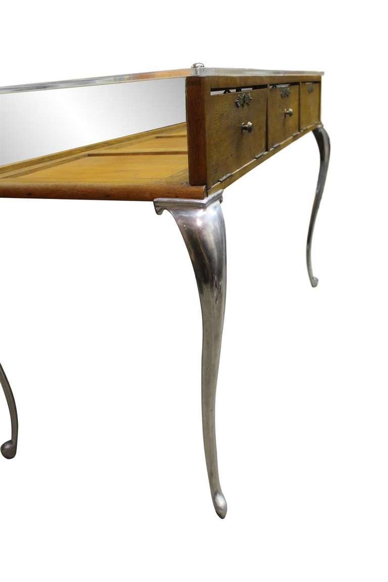 Vintage Display Case with Aluminum Legs at 1stDibs | vintage display ...