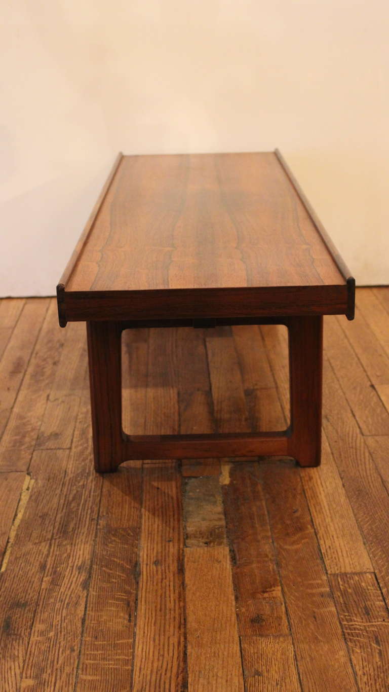 Bruksbo Mid-Century Modern Rosewood Norwegian Bench designed by ...