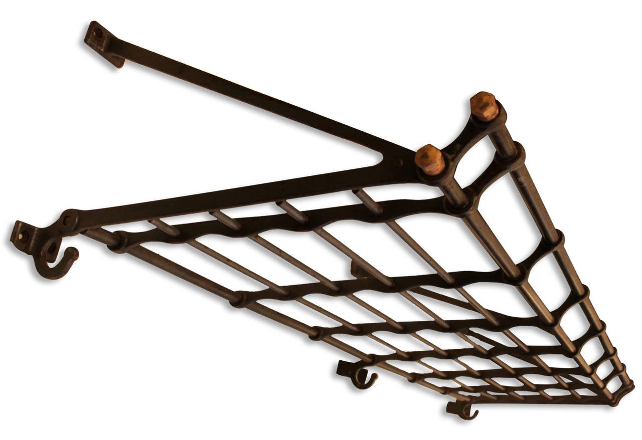 Iron Train Antique Shelf at 1stDibs