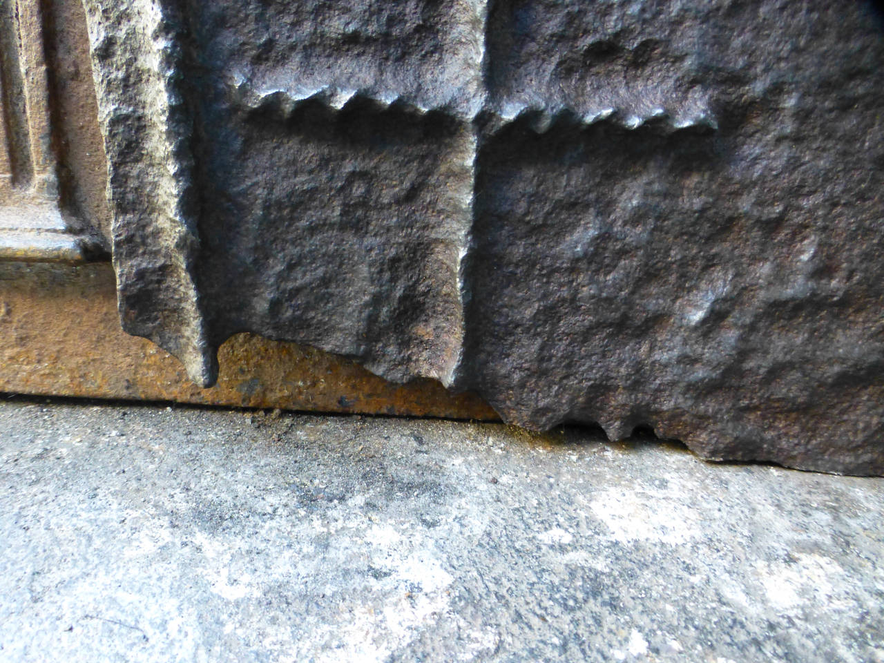 15th/16th Century Gothic Fireback at 1stDibs