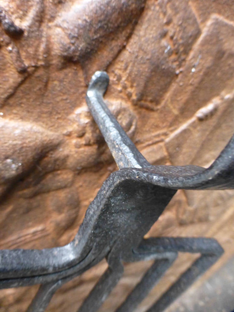 17th-18th Century Wrought Iron Trivet at 1stDibs