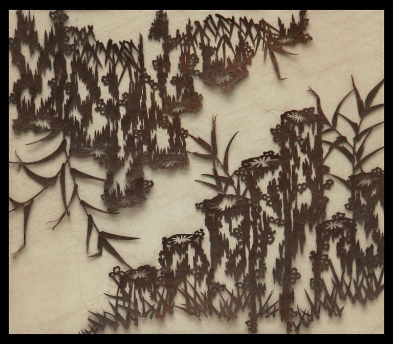 Four Edo Period Katagami For Sale at 1stDibs