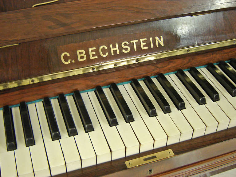 C. Bechstein model III upright piano Rosewood For Sale at 1stDibs