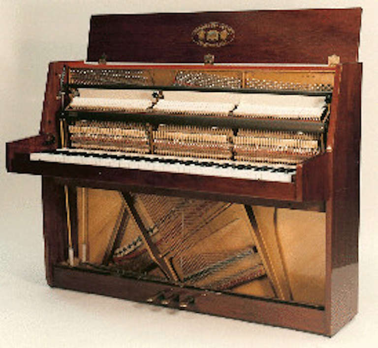 Monington and Weston 108cm Modern Upright Piano New at 1stDibs