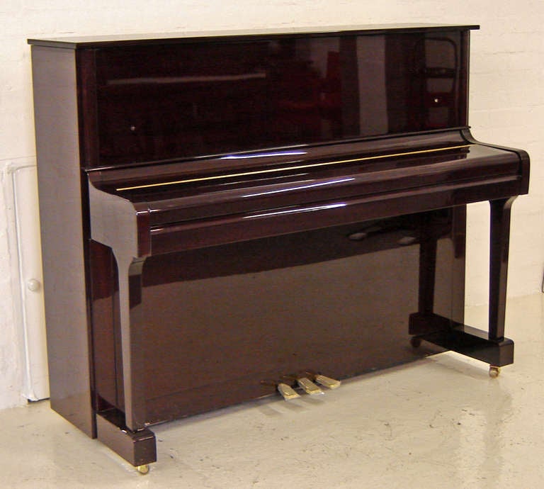 Monington and Weston Rosewood Traditional Upright Piano at 1stDibs