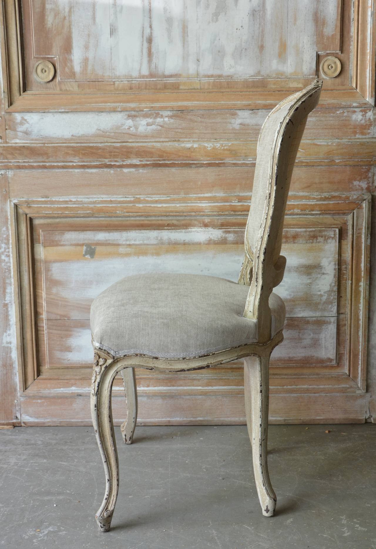 Set of Six French Louis XV Style Chairs at 1stDibs