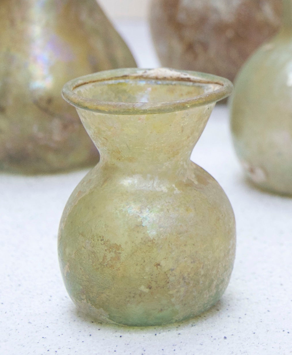 Small collection of Roman glass vessels at 1stDibs