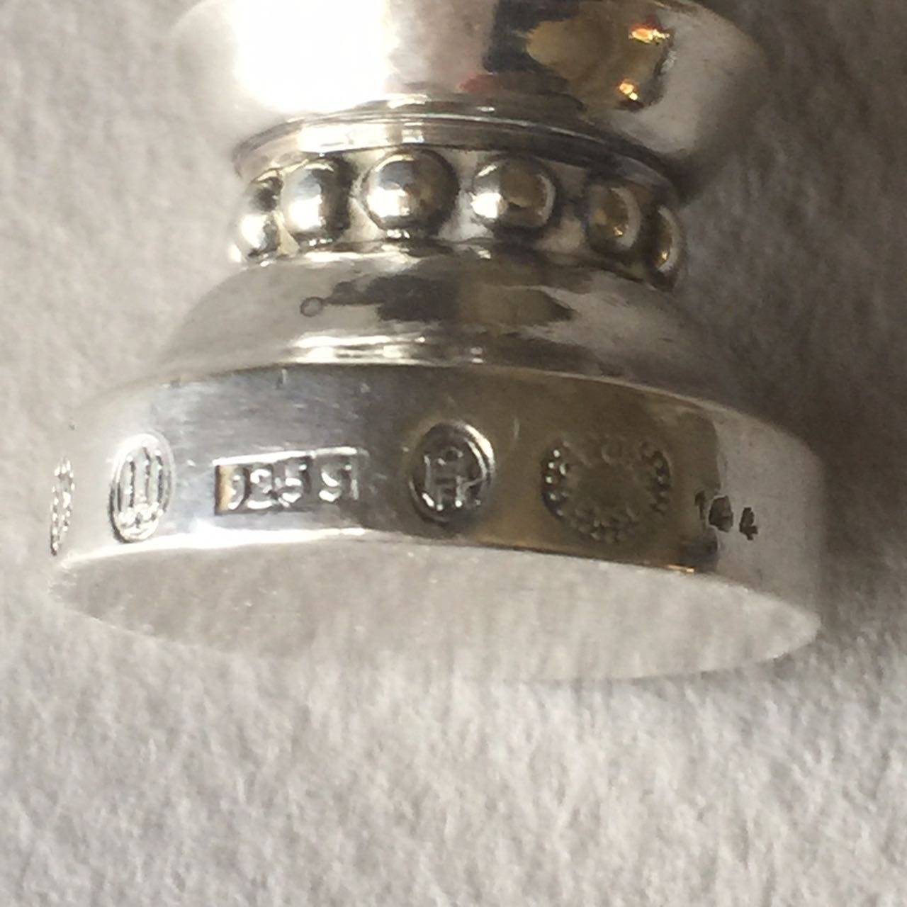 Georg Jensen Sterling Silver "Acorn" Wax Seal No. 144 at 1stDibs