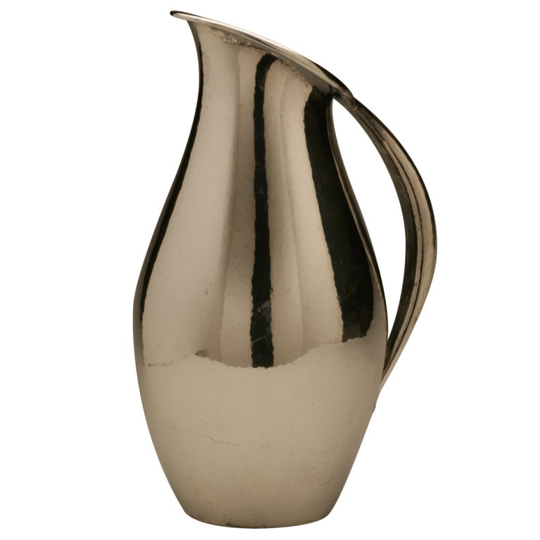 Georg Jensen Extra Large Water Pitcher, No. 432c By Johan Rohde at 1stDibs